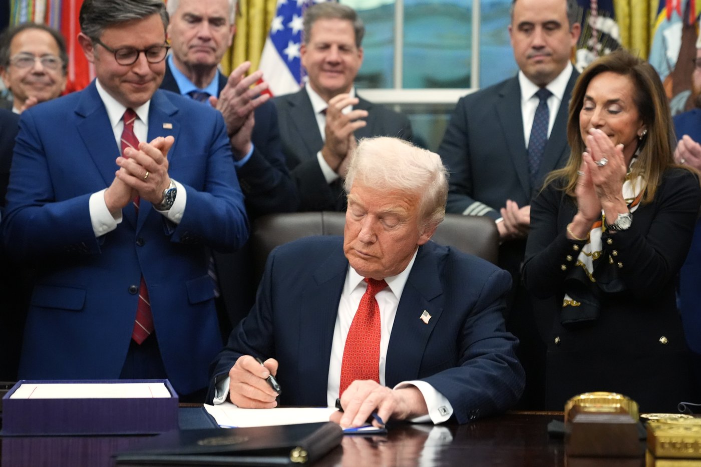 President Trump signs government funding bill, ending shutdown after a ...