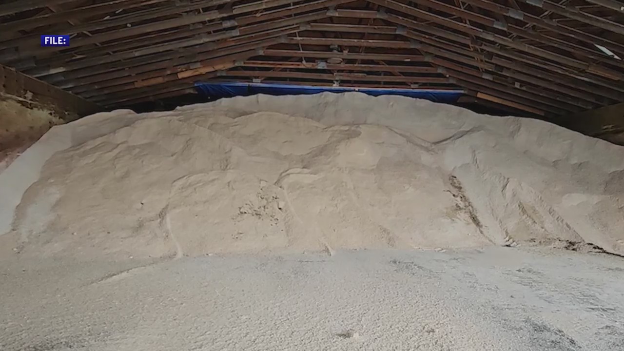 Salt piles stocked as Capital Region prepares for winter