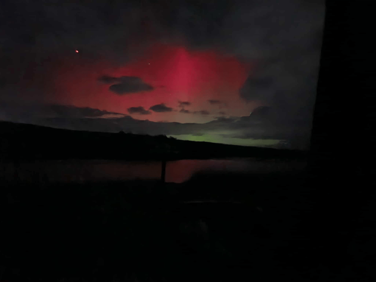 Northern lights return over central Pennsylvania