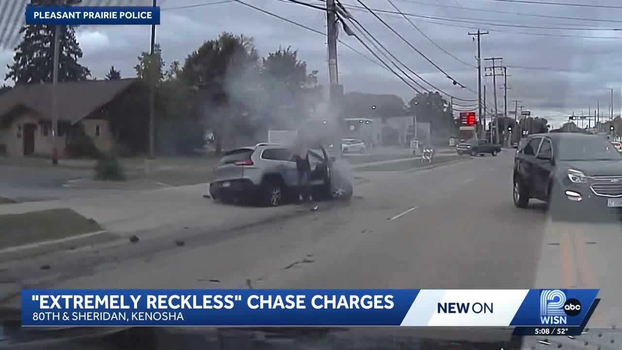 Police chase Illinois driver for 'extremely reckless driving,' ending ...