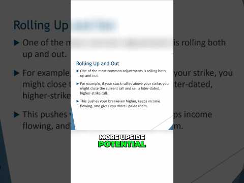 4 Reasons to Roll Your Covered Call Option | How to Keep Your Income ...