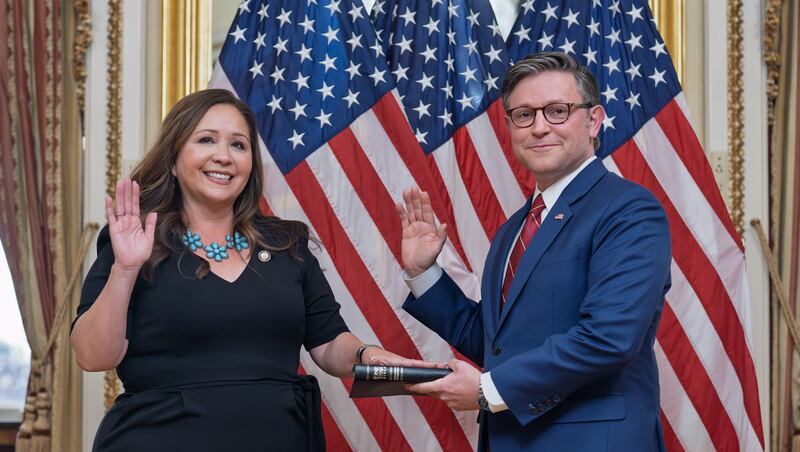 This Arizona Democrat won her race 50 days ago. Now she’s being sworn in