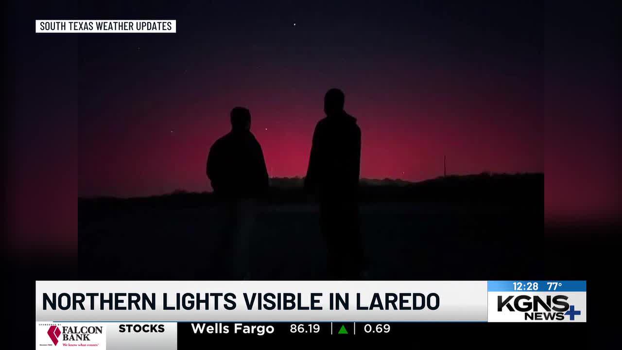 Northern lights visible in Laredo as light show spreads across U.S.