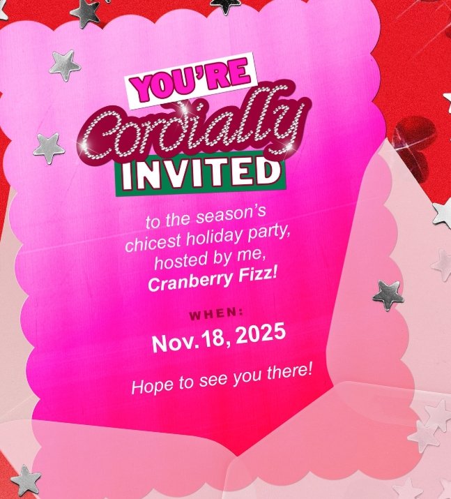 POPPI CRAN FIZZ BE MERRY PARTY, LA