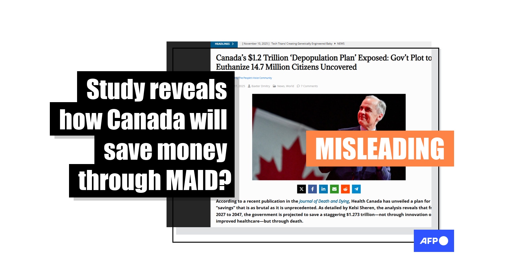 Research on Canada's potential savings from medically assisted death ...