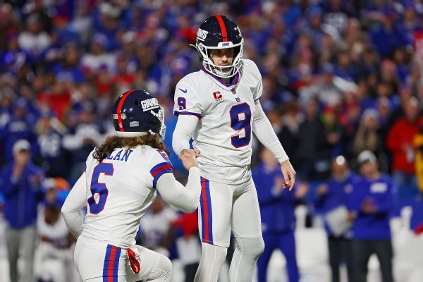 Giants' Graham Gano back on IR for second time in 2025 season