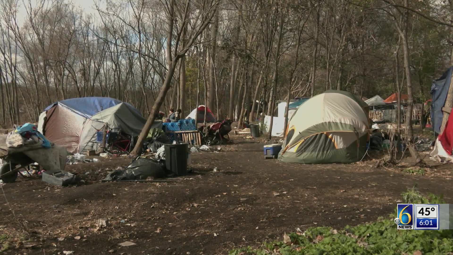 Judge extends deadline for homeless encampment