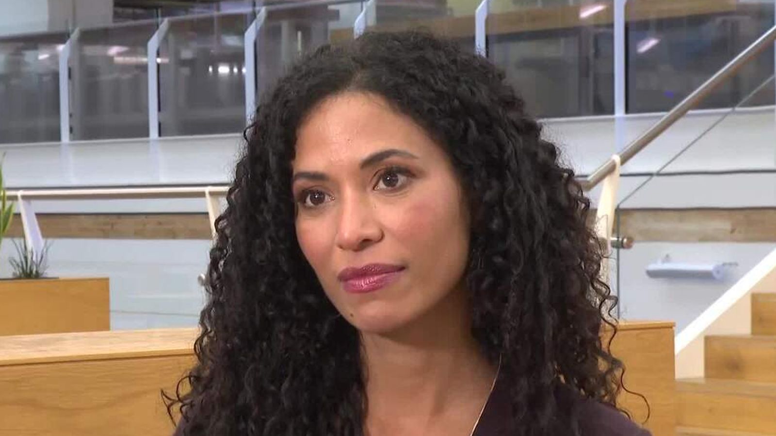 Epstein survivor talks to Sky News