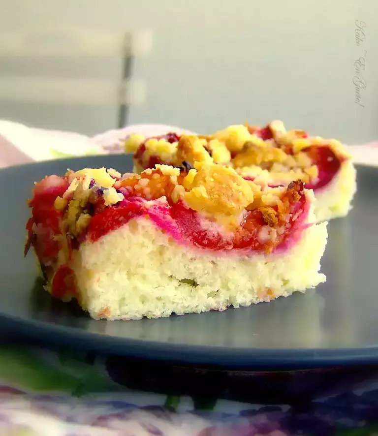 Kuchen de ciruelas