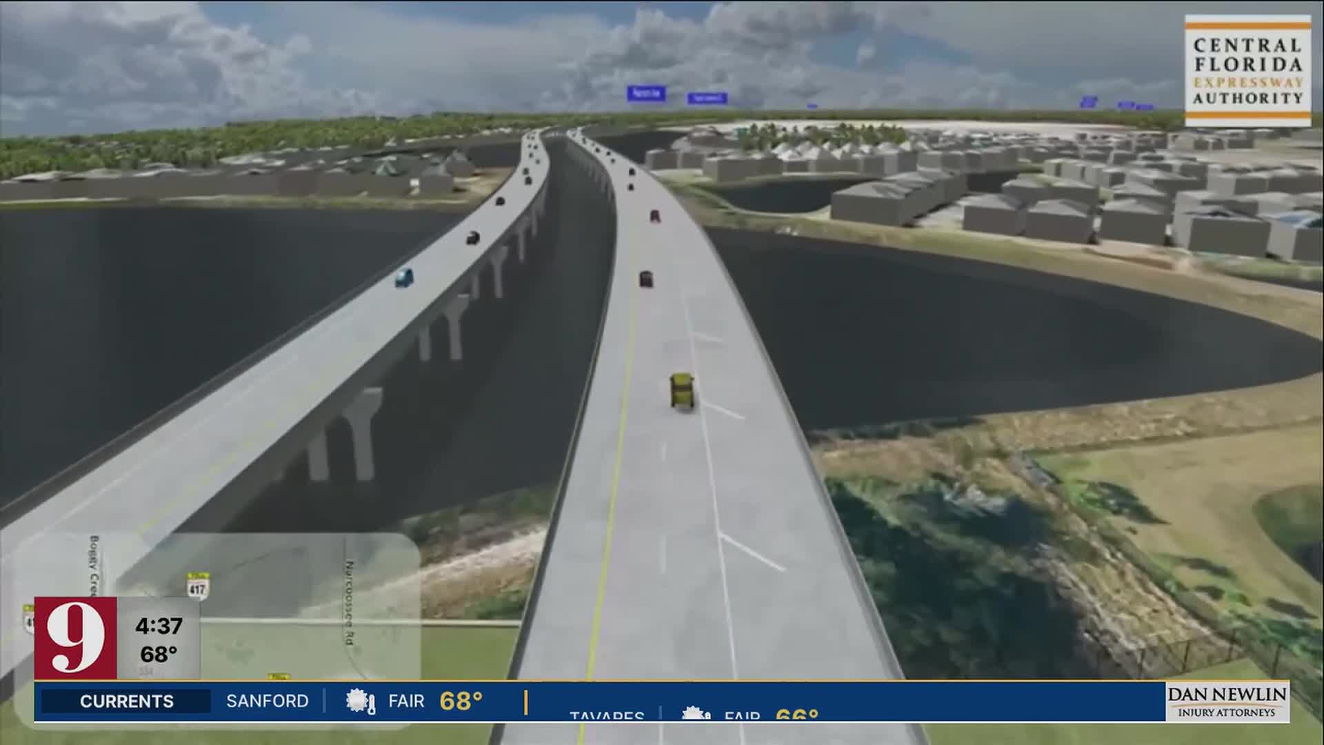 New toll road aims to ease traffic on Narcoossee Road