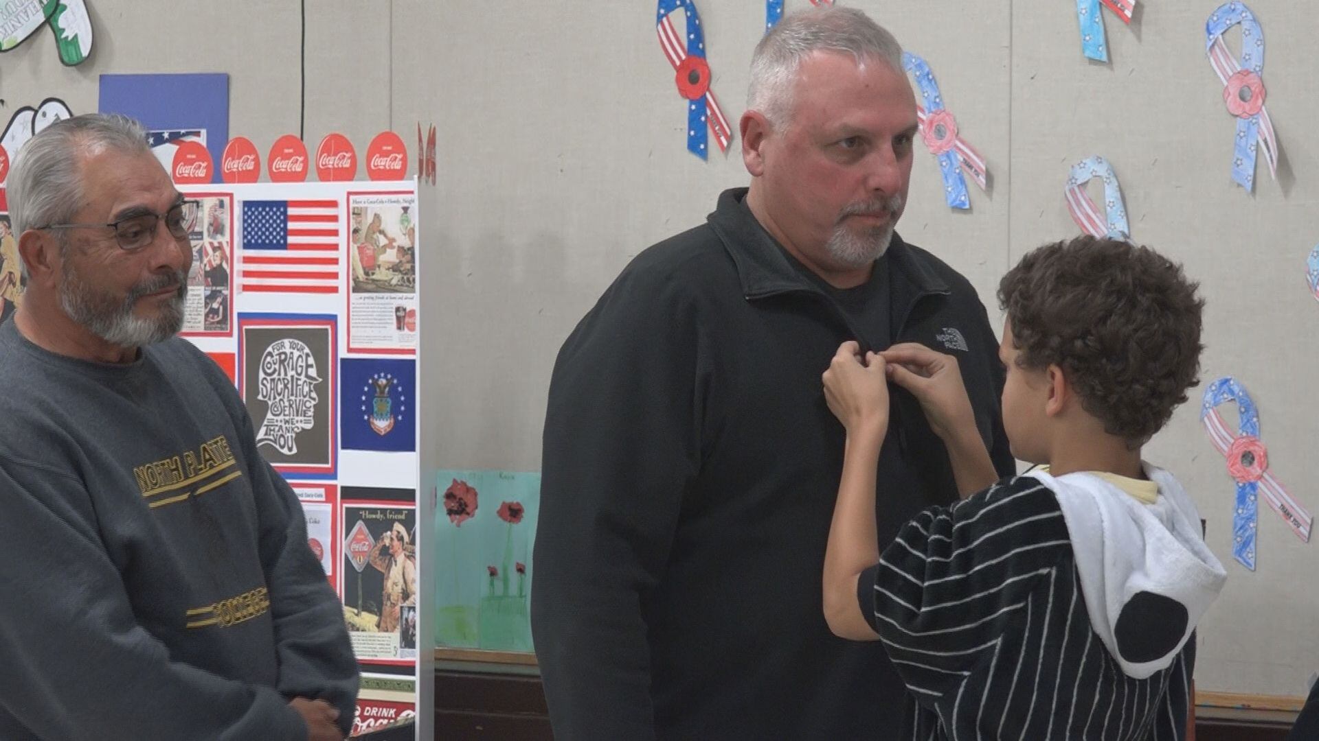 North Platte school celebrates Veterans Day with community dinner