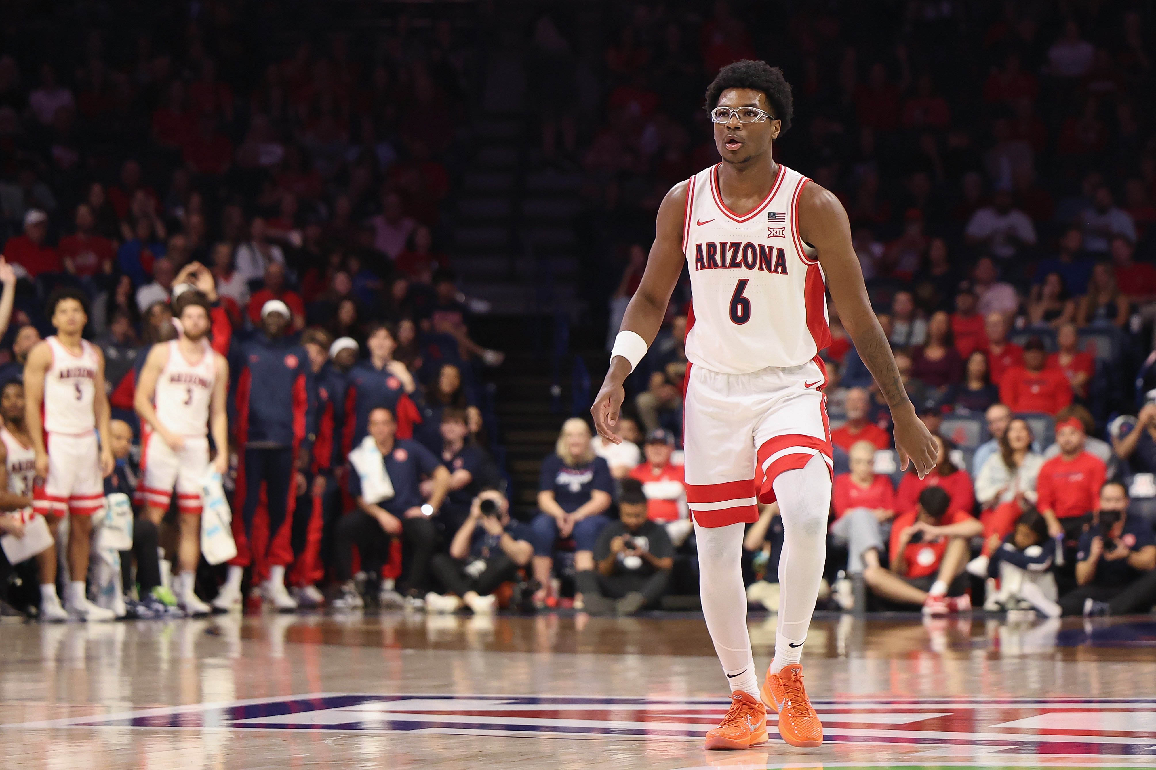 Bryce James could redshirt in his freshman season with Arizona, coach ...
