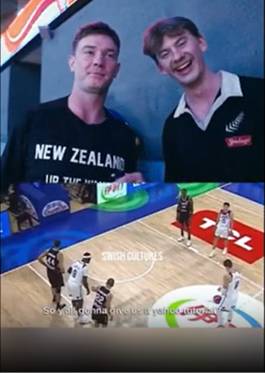 Team USA Hecklers During Anthony Edwards Game