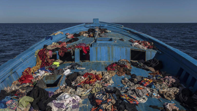 42 migrants presumed dead after boat capsizes off Libyan coast