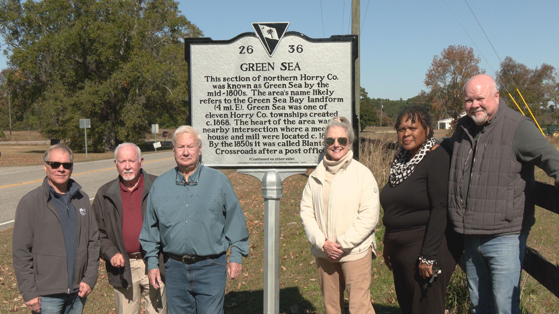 Horry County unveils new historic marker in Green Sea area