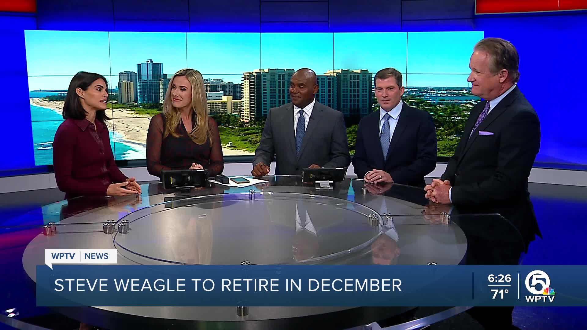 WPTV's Steve Weagle to retire after 27 years