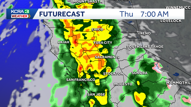 Northern California forecast: Track timing, amounts for soaking rain ...