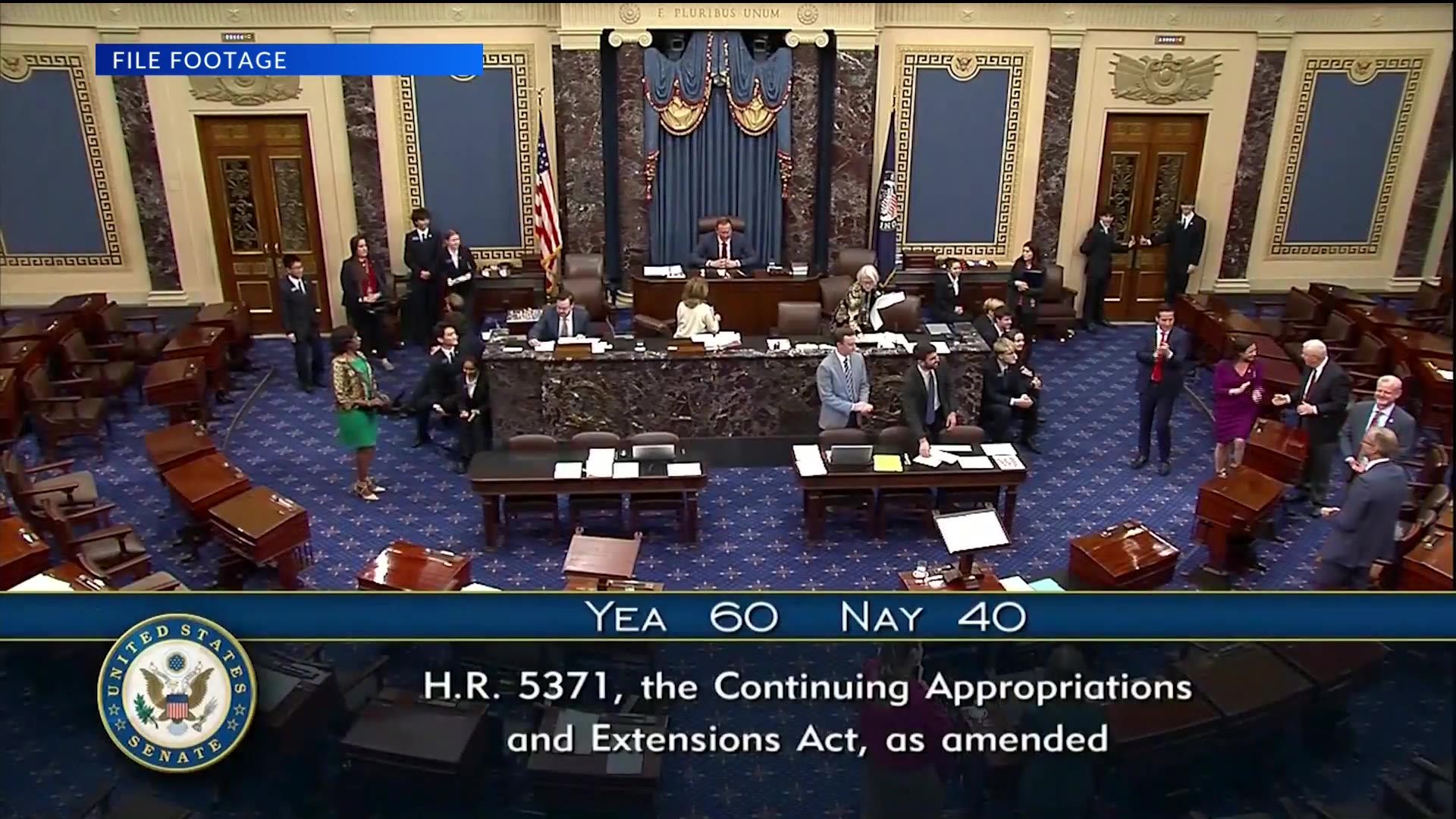 Government shutdown end nears as House prepares to vote