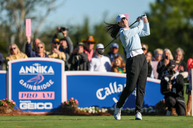 WNBA star Caitlin Clark once again steals the show during pro-am at The ...