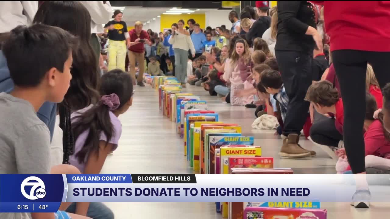 Students donate 1,000+ cereal boxes to fight food insecurity in ...