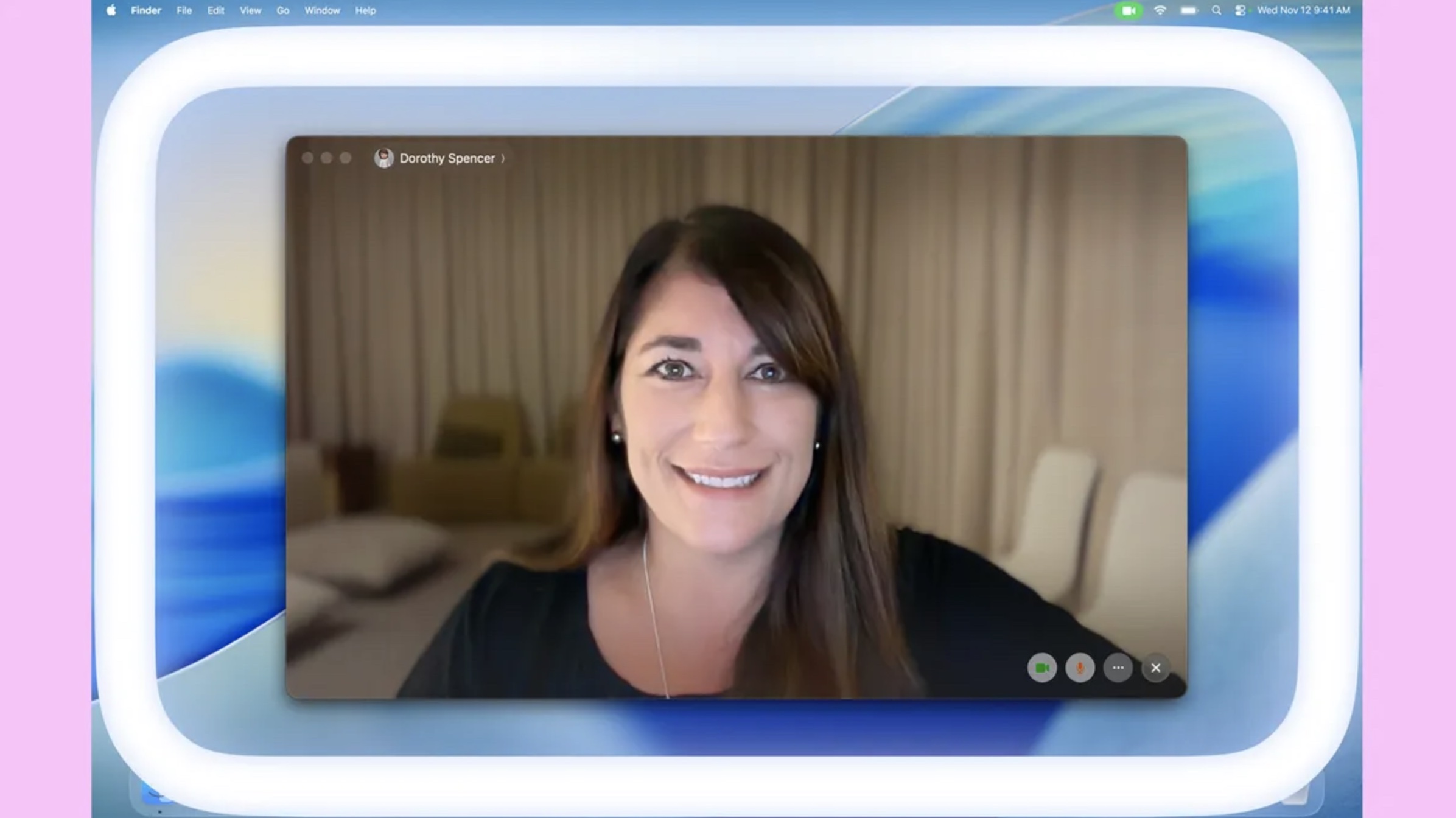The next macOS update can turn your screen into a ring light