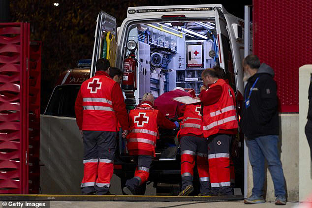 Women's footballer, 21, rushed to hospital after suffering 'traumatic ...