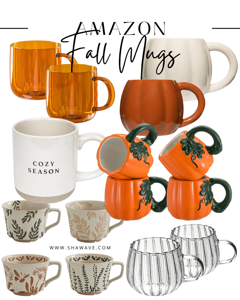 The Cutest Amazon Mugs for Fall: Cozy Sips Ahead