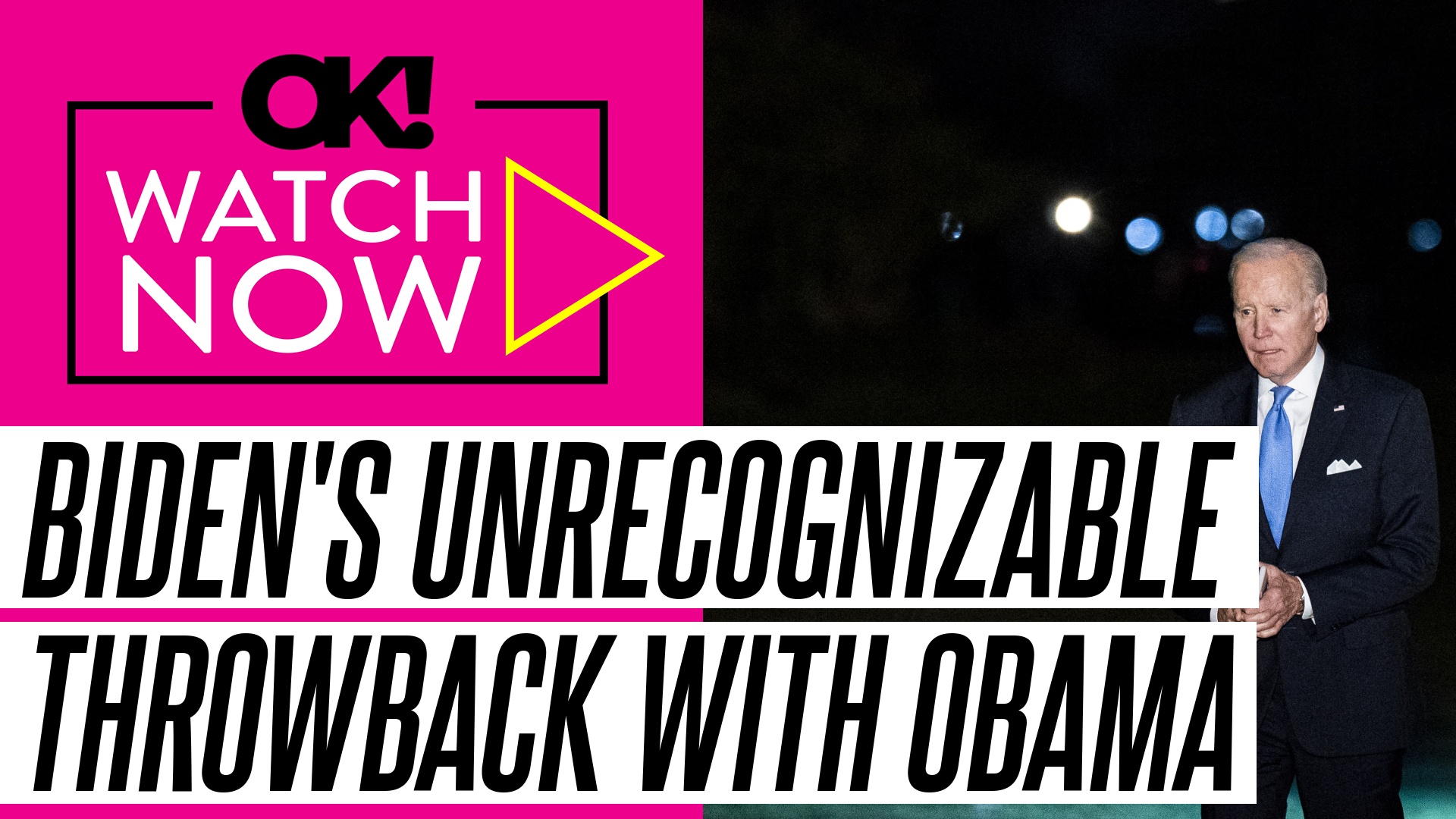 Joe Biden Looks Unrecognizable Alongside Barack Obama in Shocking ...