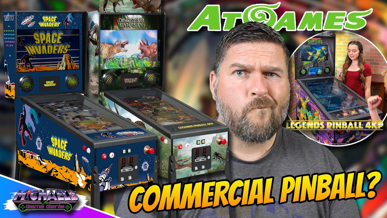 AtGames Pinball Returns Commercially with New TMNT 4K Edition