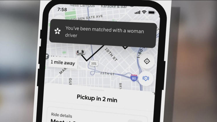Uber launches new feature that allows women riders and drivers to match ...