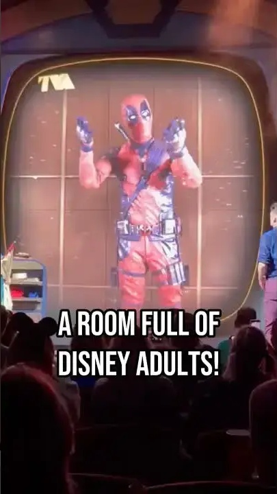 Deadpool: “Disney adults, how magical” | Disney Destiny cruise ship