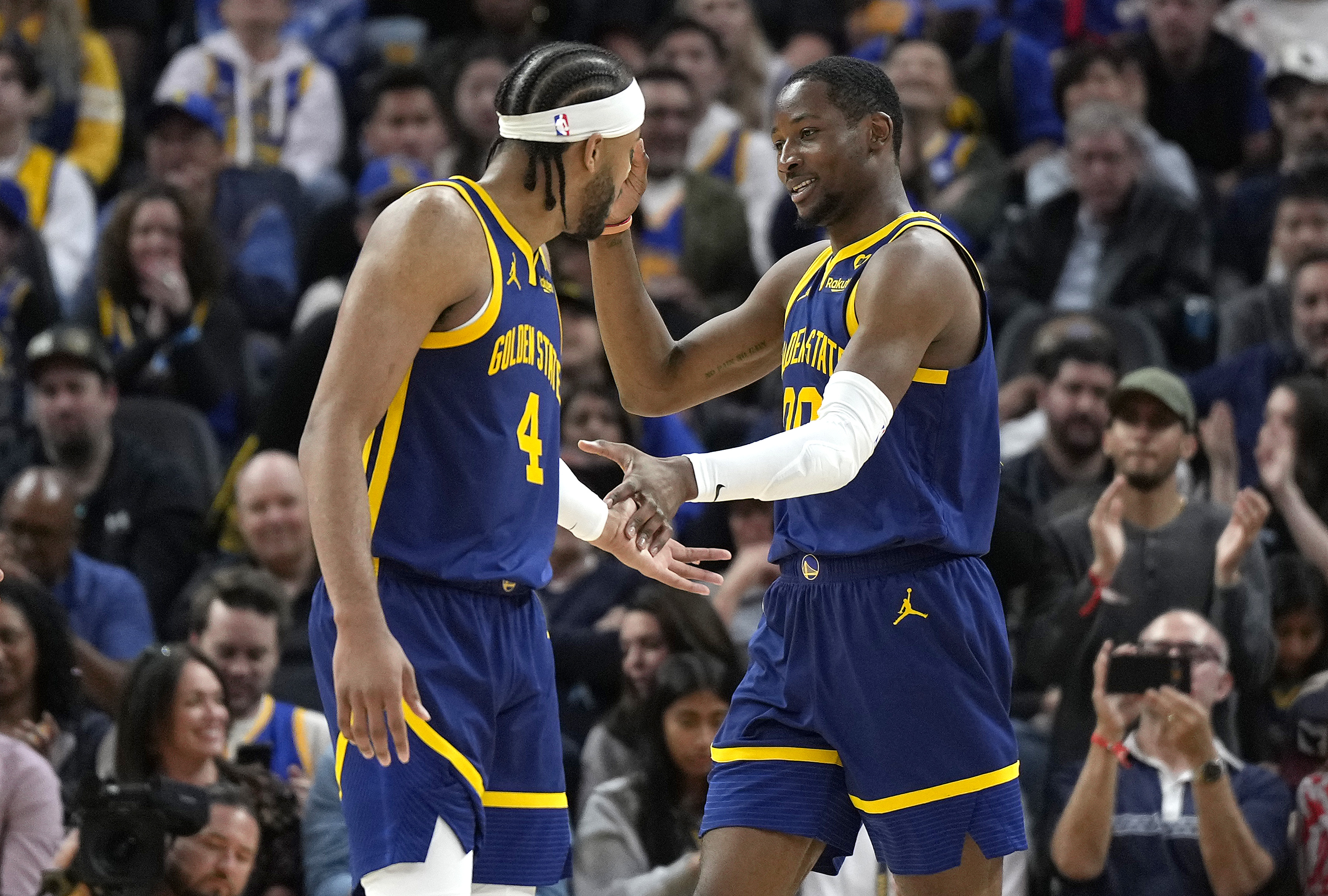 Will Richard, Moses Moody join Warriors starting lineup, Jonathan ...