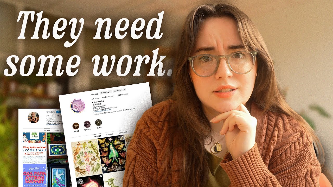Roasting My Subscribers Art Businesses With Honest Feedback