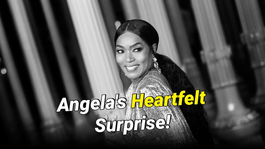 Angela Bassett surprises celebrity chef Roshara Sanders for Veterans Day