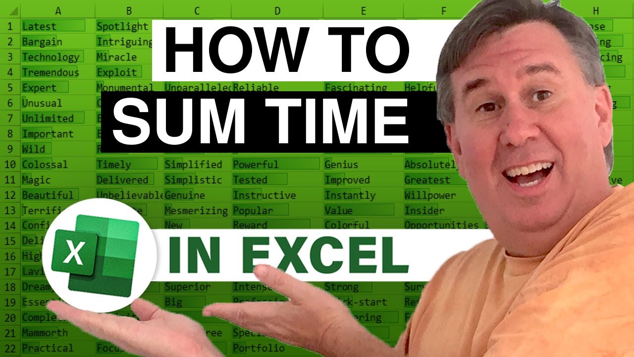 Time-Saving Excel Trick: Add Hours Over 24 Fast