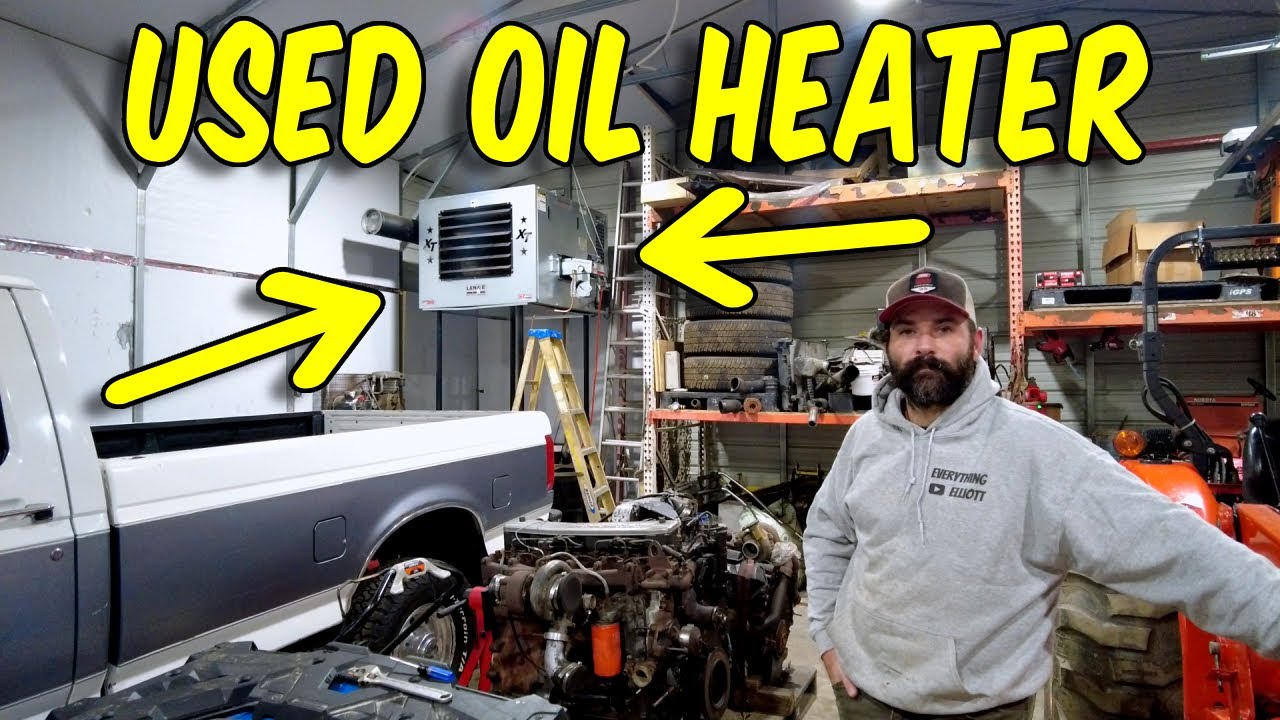 How Dirty Is It? Cleaning My Lanair Waste Oil Heater