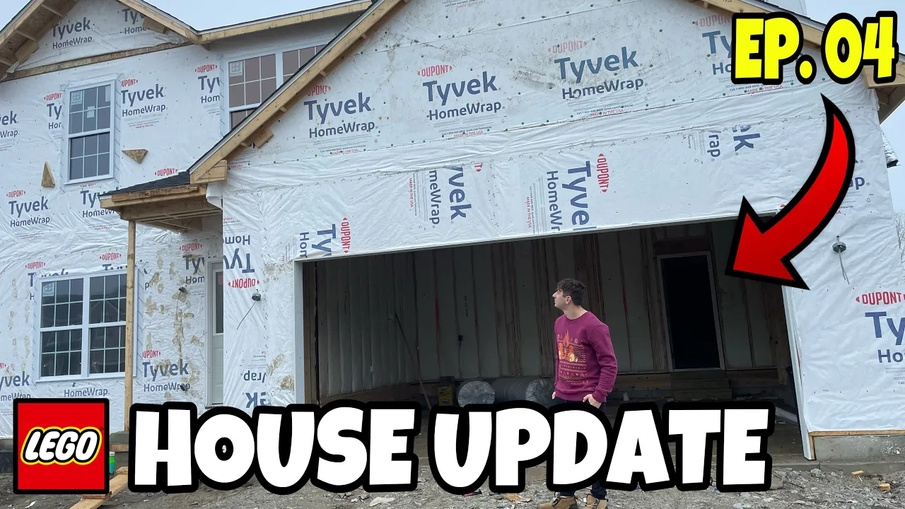LEGO House Build Ep. 4: Key Details on Doors, Windows, and Insulation