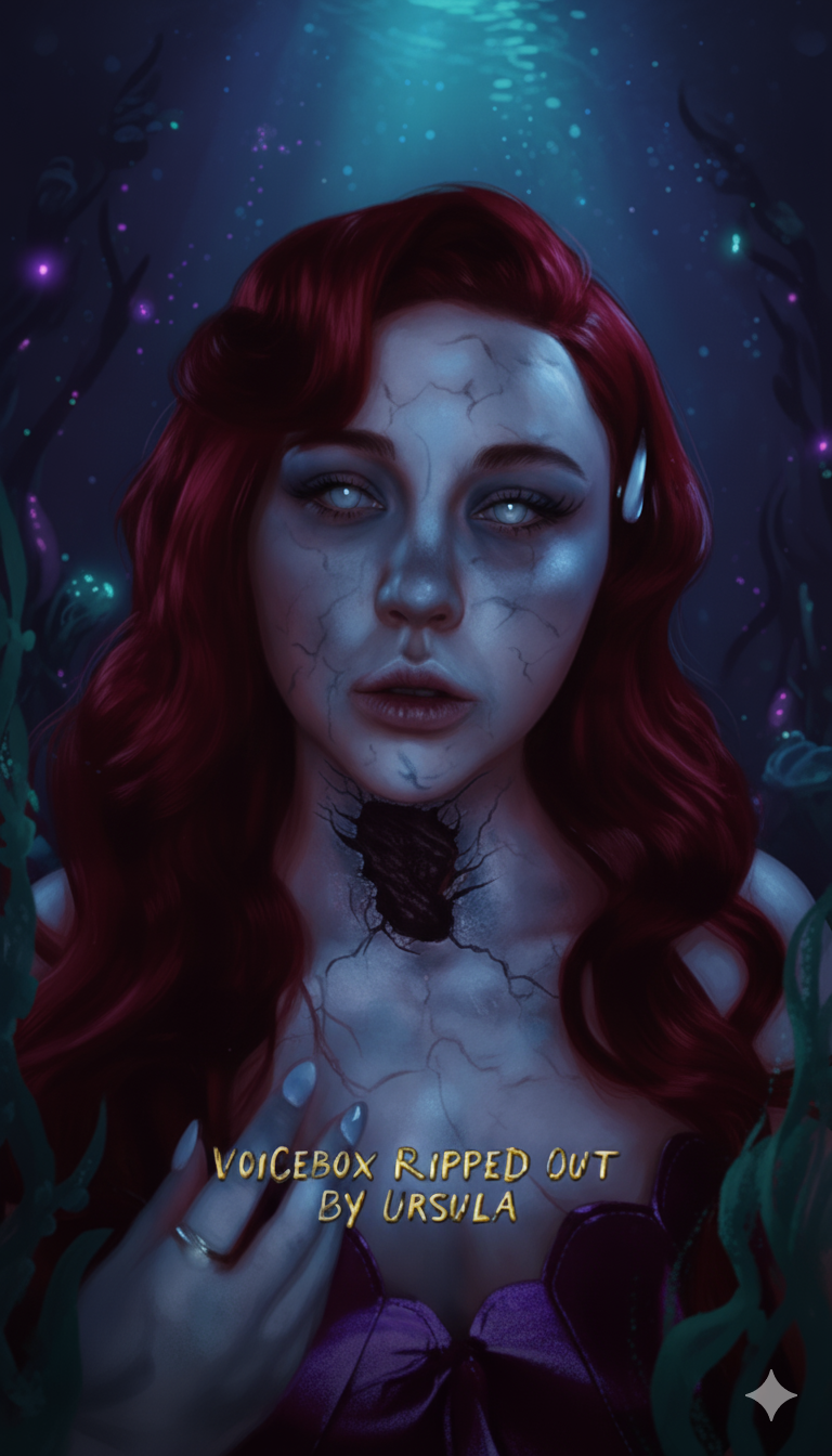 Dark & Magical: The Twisted Ariel SFX Transformation!