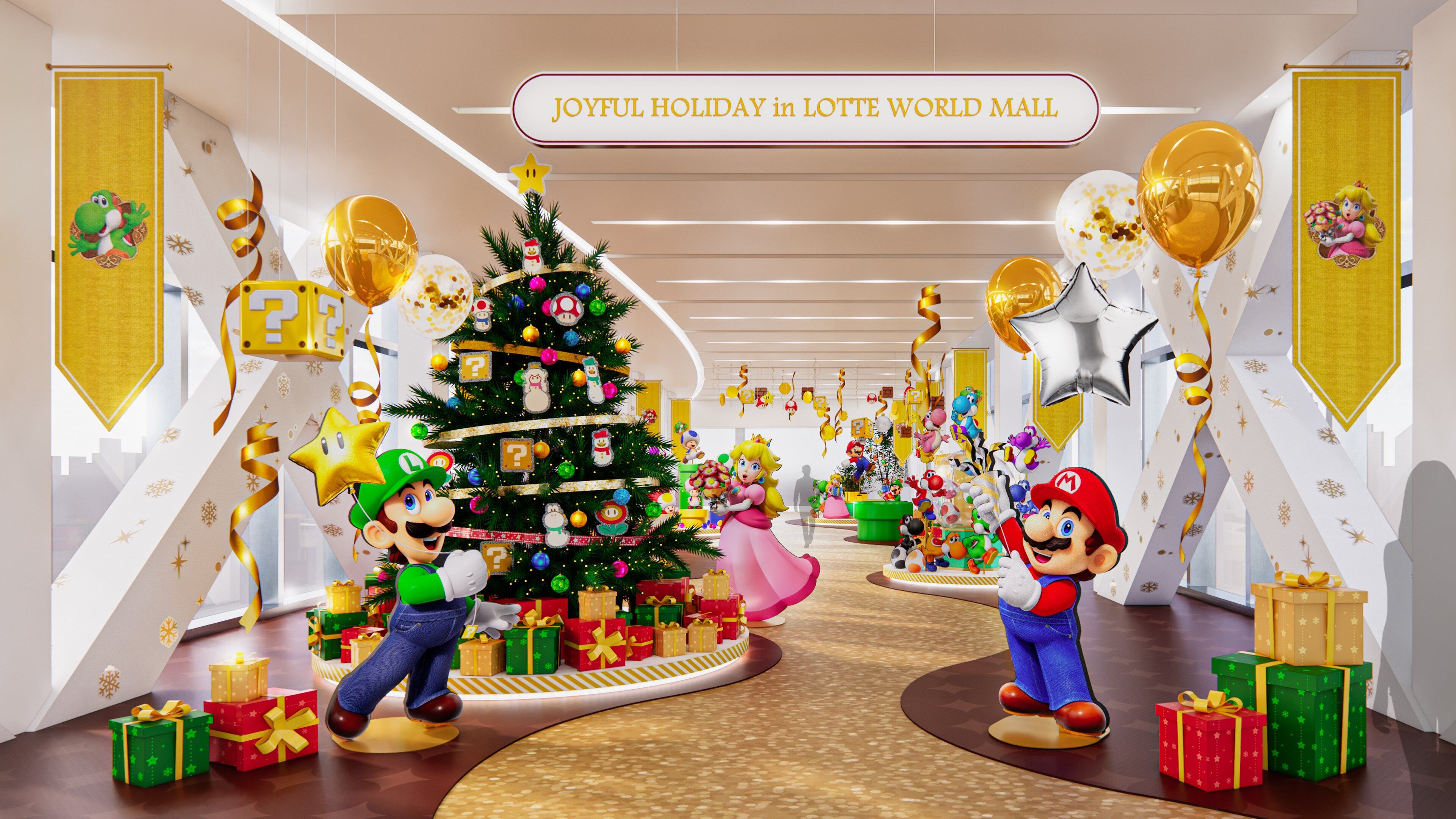 Lotte Department Store Launches Super Mario Collaboration