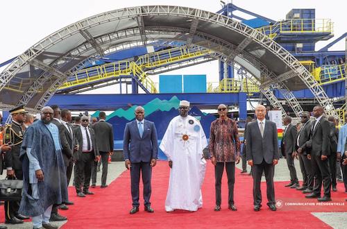 Le Chef de l’État prend part à la cérémonie de lancement du Mégaprojet Simandou 2040 à Conakry