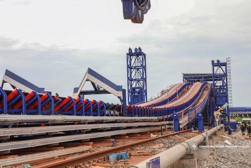 Le Chef de l’État prend part à la cérémonie de lancement du Mégaprojet Simandou 2040 à Conakry