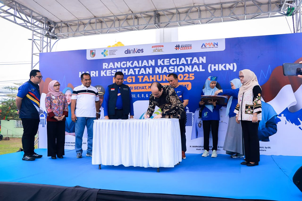 Pekanbaru Rayakan HKN ke-61, Fokus Bangun Kesehatan Masyarakat yang Tangguh
