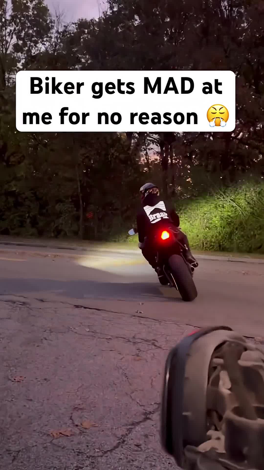 Mean biker hits my car mirror 😡 #streetbike #roadrage #bikelife #angry ...