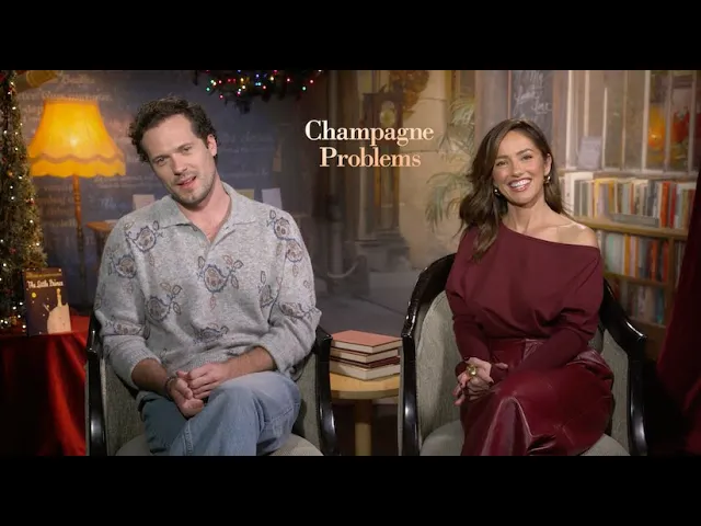 Minka Kelly & Tom Wozniczka Talk Champagne Problems, The Holiday ...