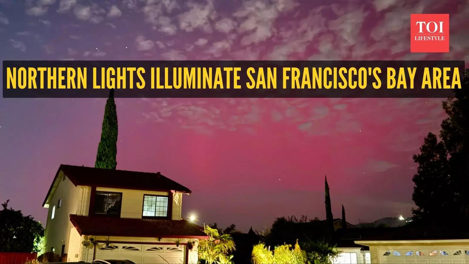Aurora borealis in San Francisco? Severe solar storm brings northern ...