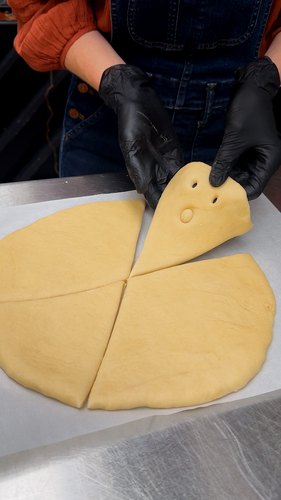 Halloween Boo Berry Donut