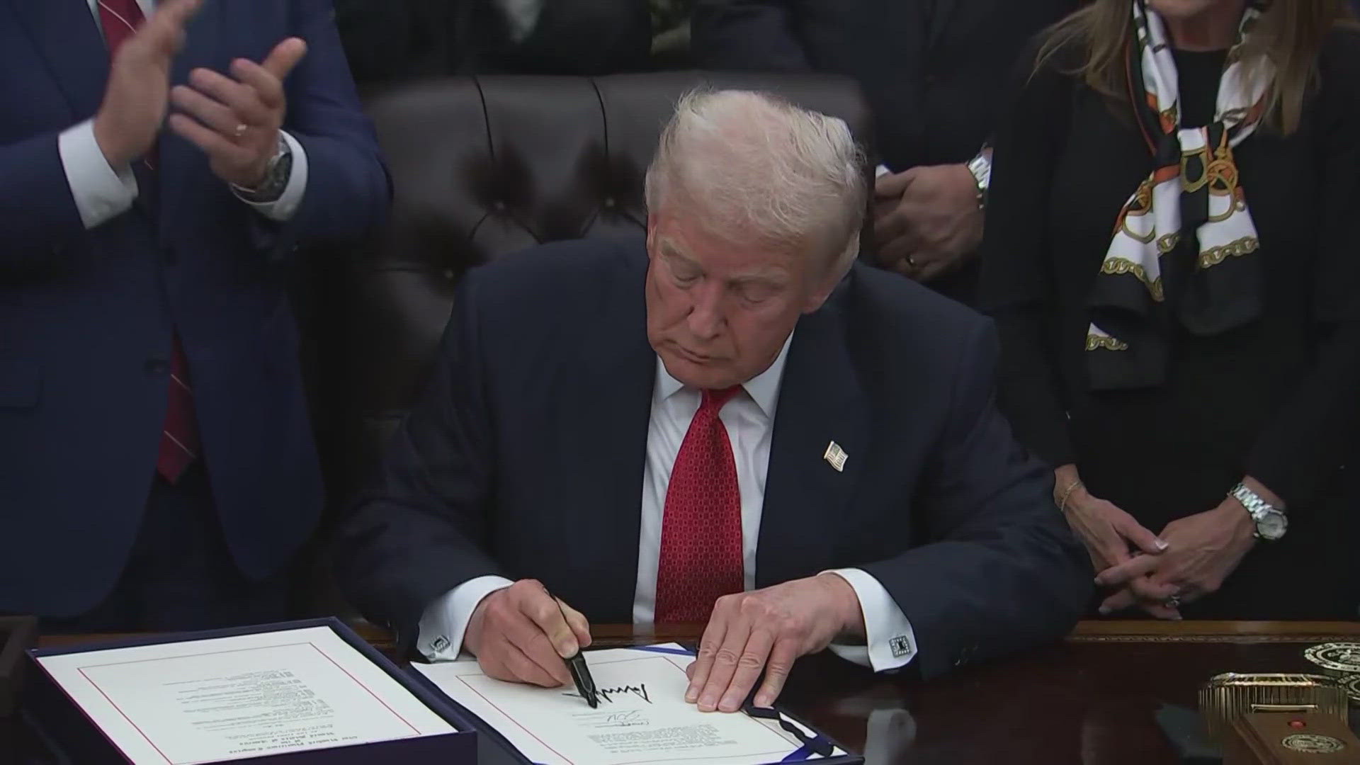 President Trump signs government funding bill, ending shutdown after a ...