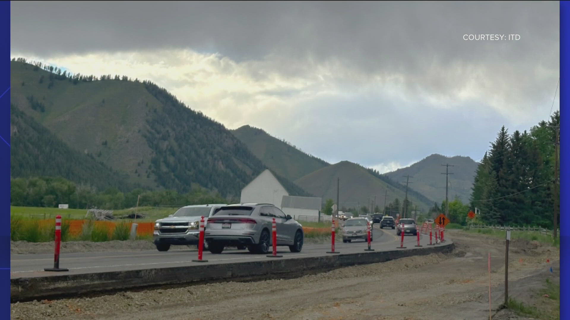 Highway 75 construction near Hailey paused for winter, completion ...
