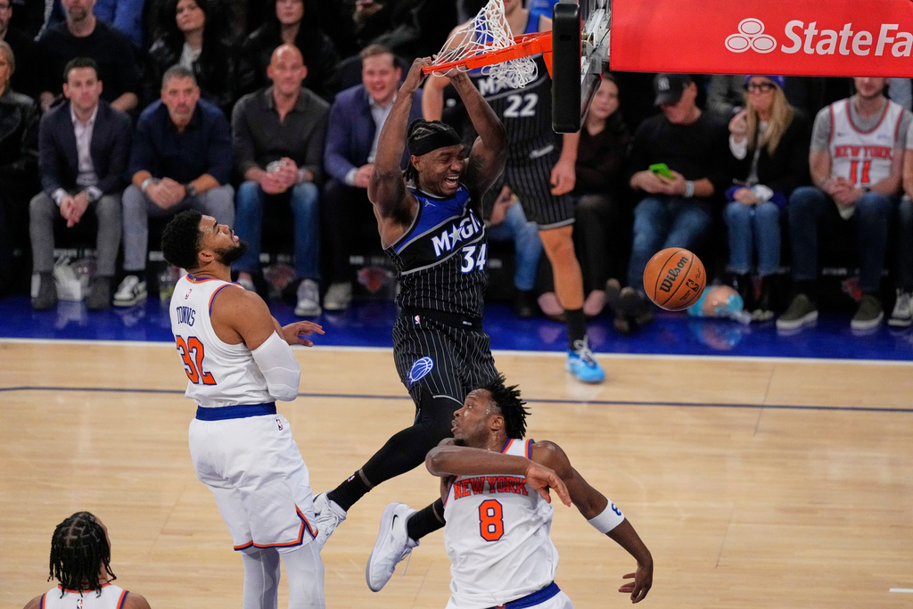 Magic snap Knicks' five-game win streak, hand them their first home ...