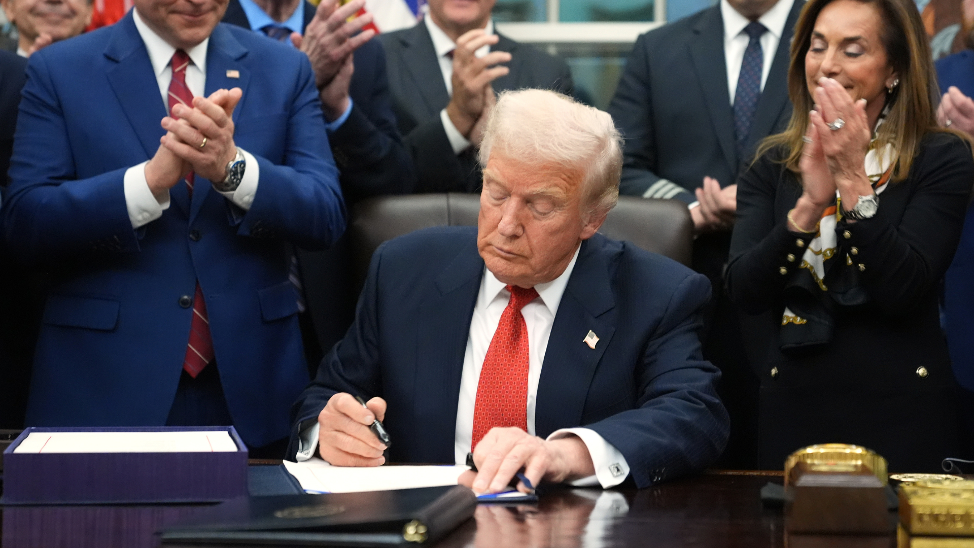 President Trump signs spending bill approved by Congress, ending ...